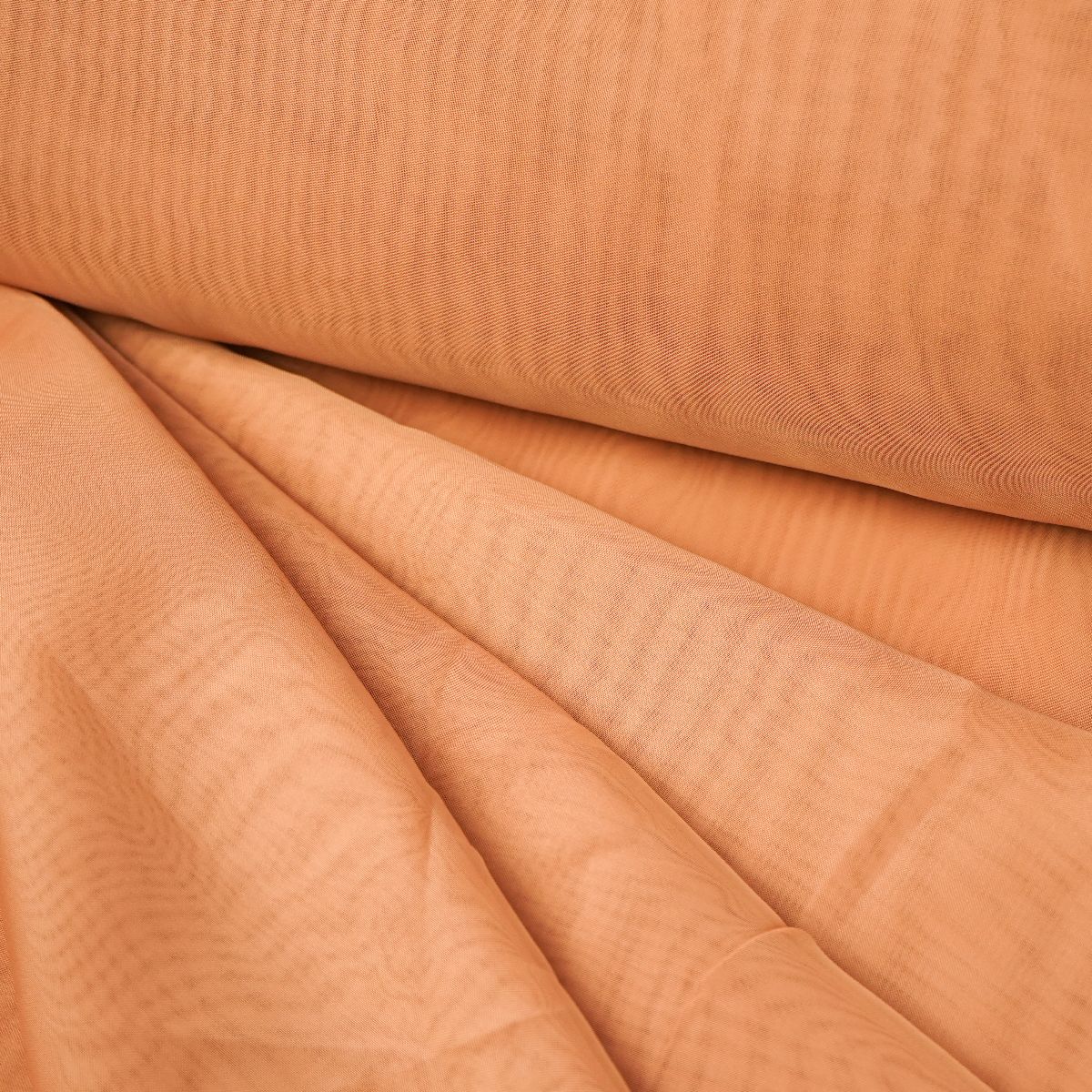 Perdea Organza Maro cu Margine Plumb | Înălțime 280cm